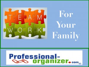 TEAMwork for your Family - Ellen's Blog, Professional Organizing for ...
