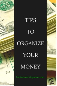 Organizing Your Money - Ellen's Blog, Professional Organizing for ...