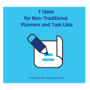 7 Ideas for Non-Traditional Planners - Ellen's Blog, Professional ...